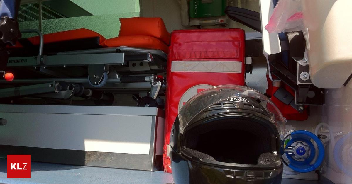 Unfall in Villach: Mit Auto gegen Motorrad gefahren: Zwei Verletzte